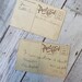 Ephemera Bundle Antique and Vintage Ledger, Envelopes, Postcards ...