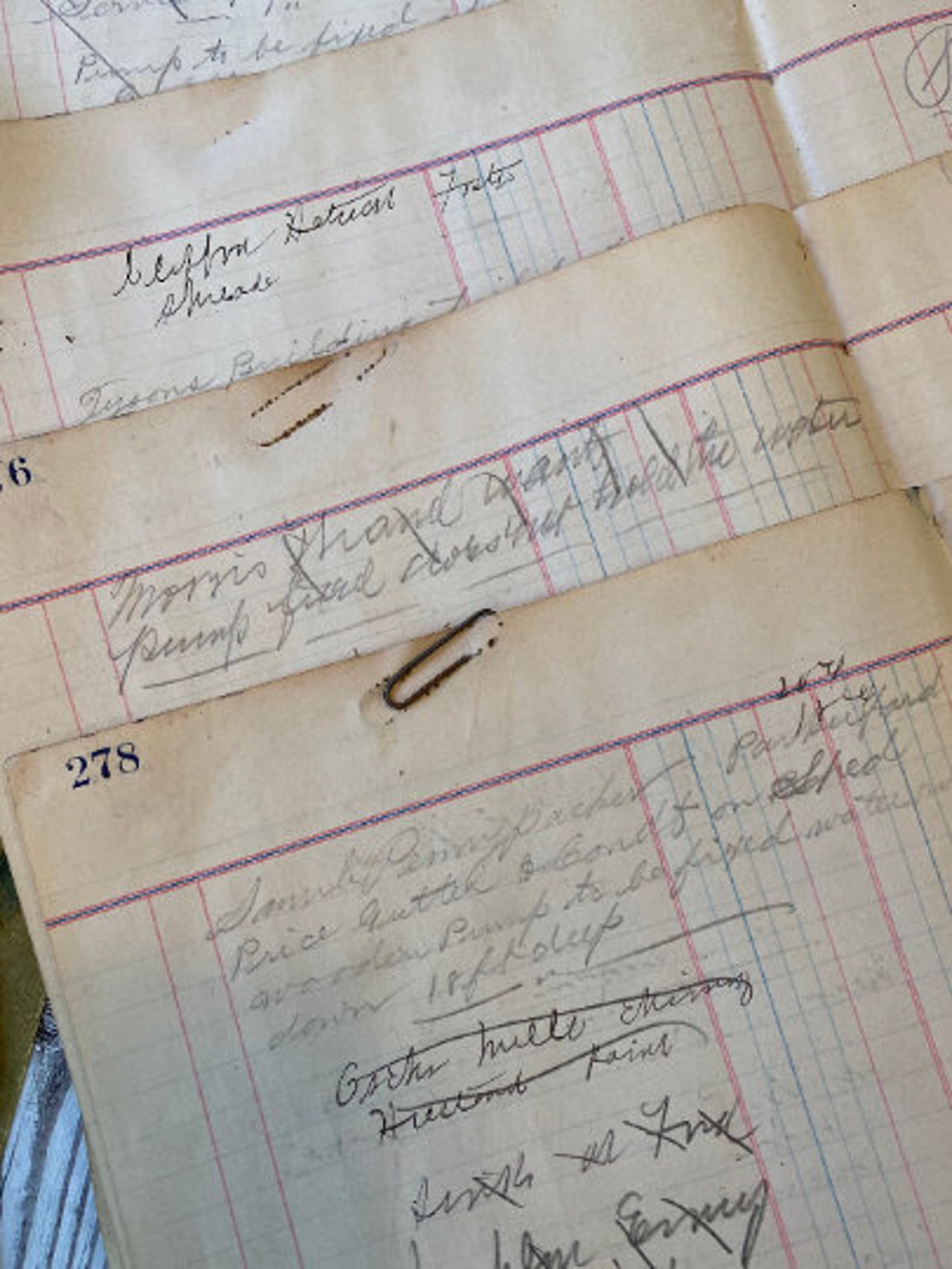 Ephemera Bundle Antique and Vintage Ledger, Envelopes, Postcards ...