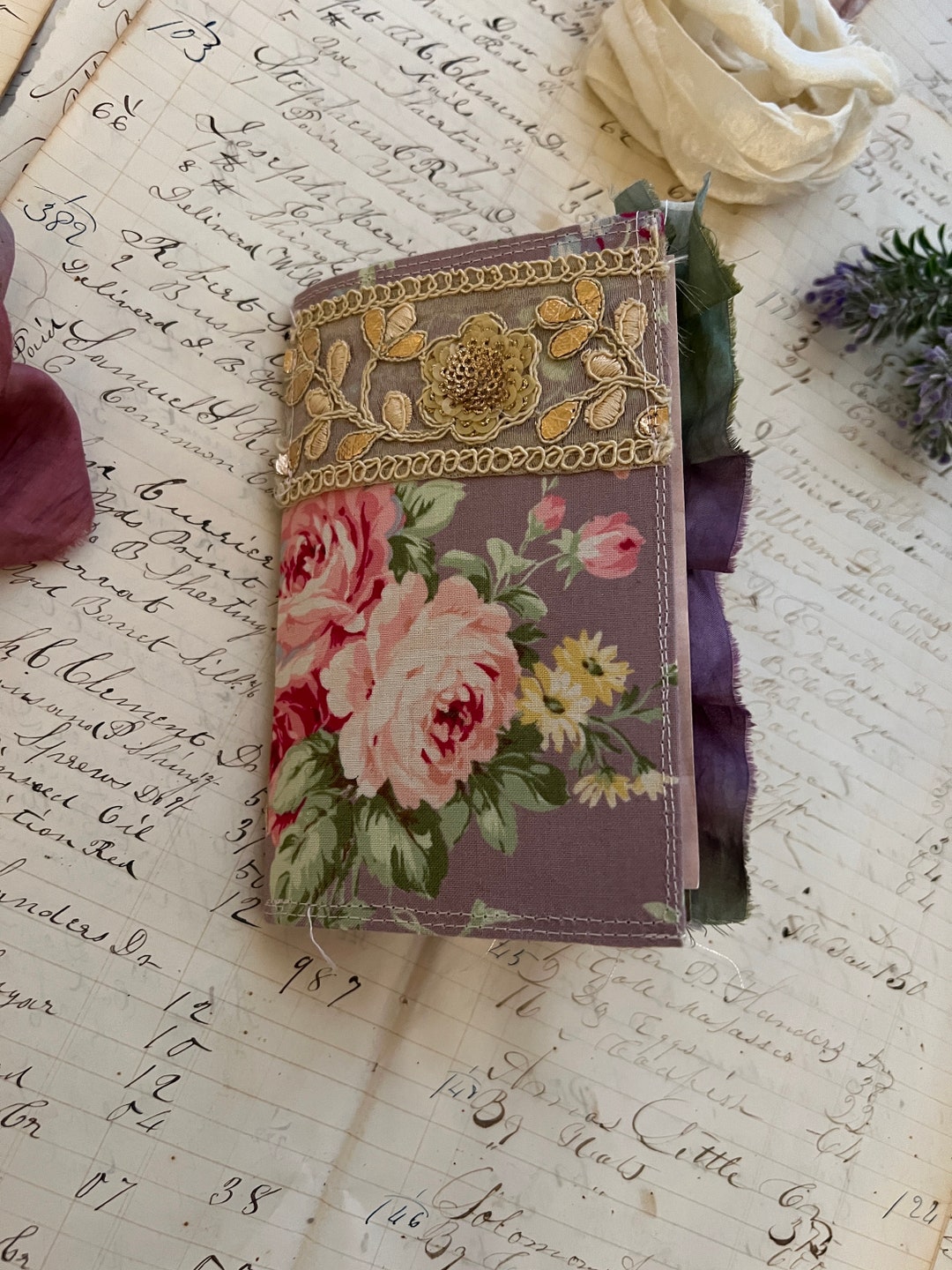 Handmade Field Notes Sized Junk Journal - Etsy