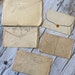 Ephemera Bundle Antique and Vintage Ledger, Envelopes, Postcards ...