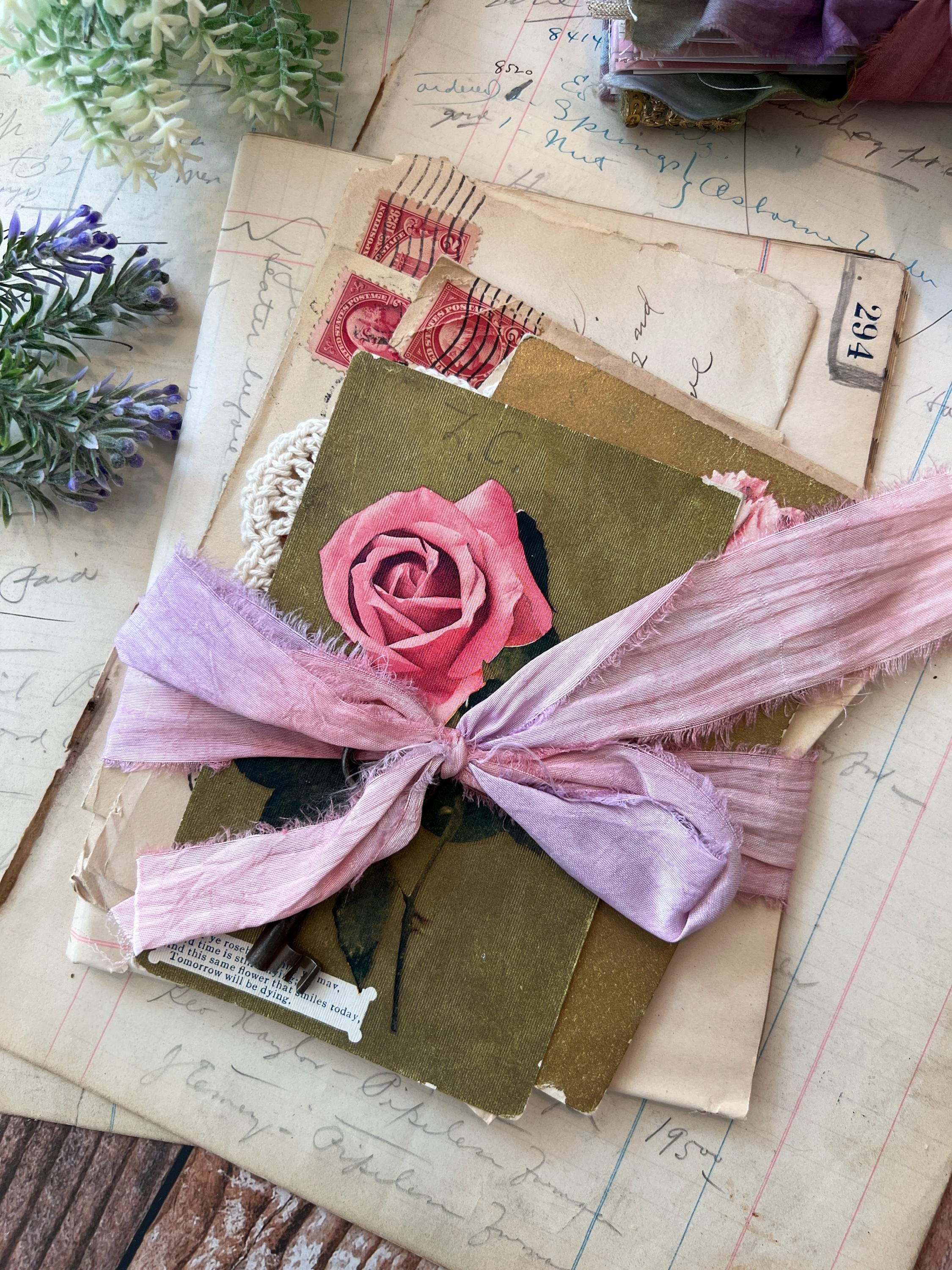 Ephemera Bundle Antique and Vintage Ledger, Envelopes, Postcards ...