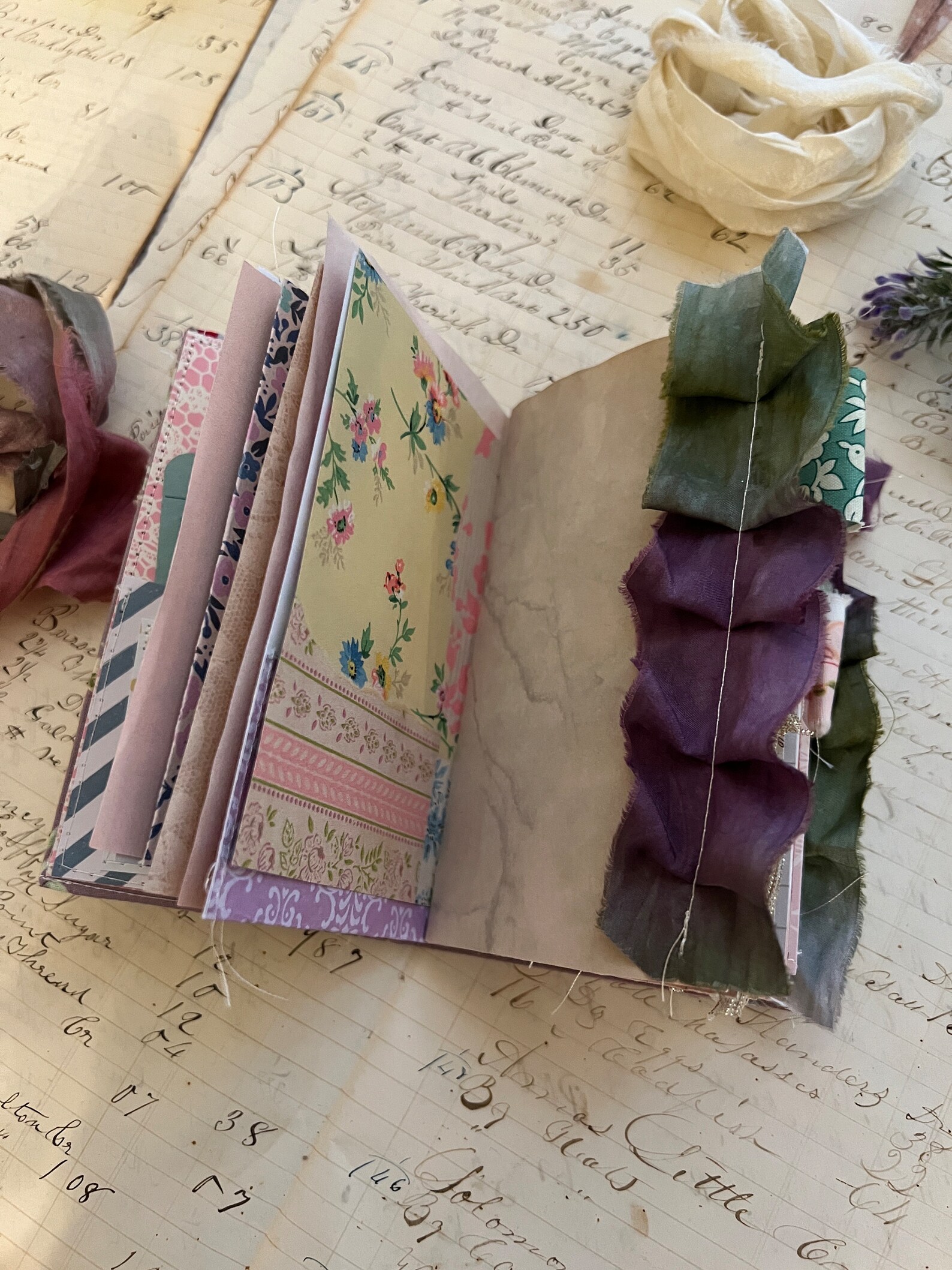 Handmade Field Notes Sized Junk Journal - Etsy