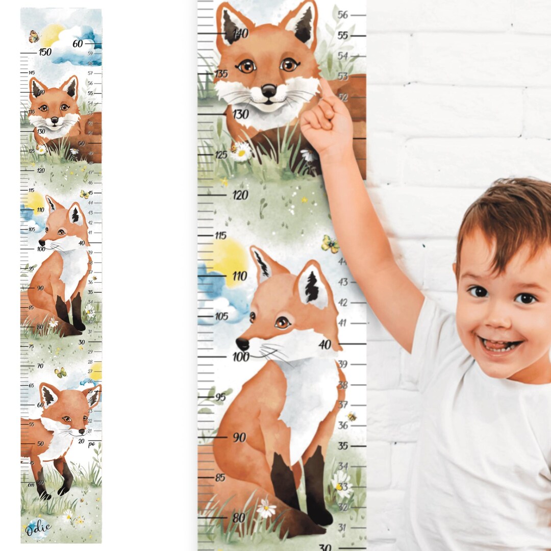 GROWTH SCALE | Children's Measurement | Grow and Measure | Height Chart ...