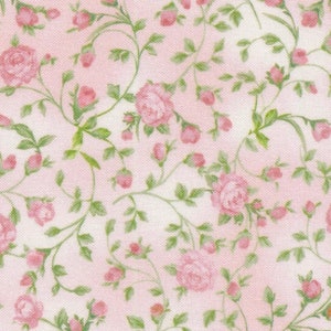 Gorgeous Romance Blush Pink Roses Fabric Sold by the Yard - Etsy
