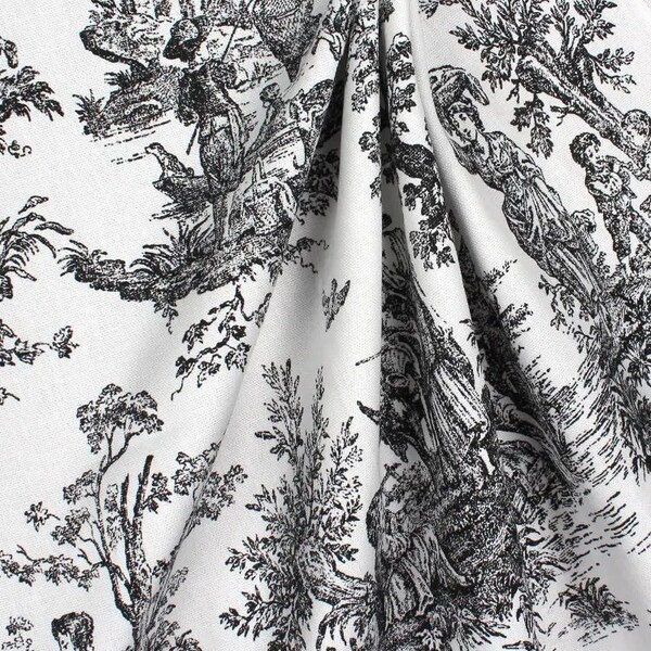 Toile Fabric by the Yard - Etsy