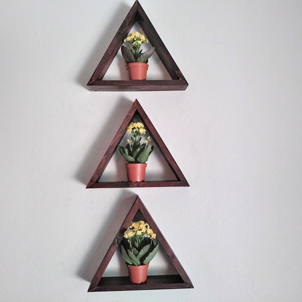 Triangle Shelves - Etsy