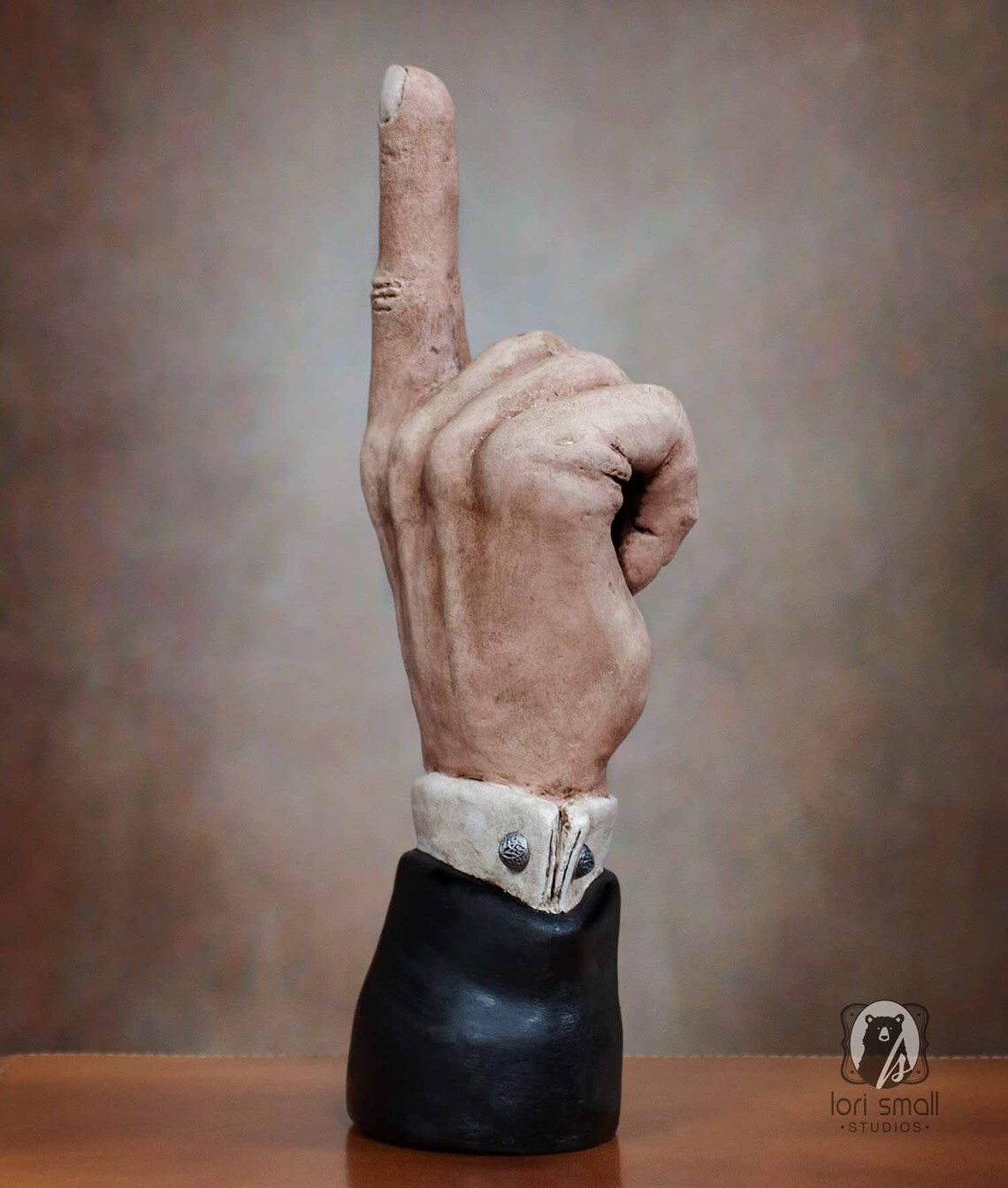 Pointing Hand Sculpture - Etsy