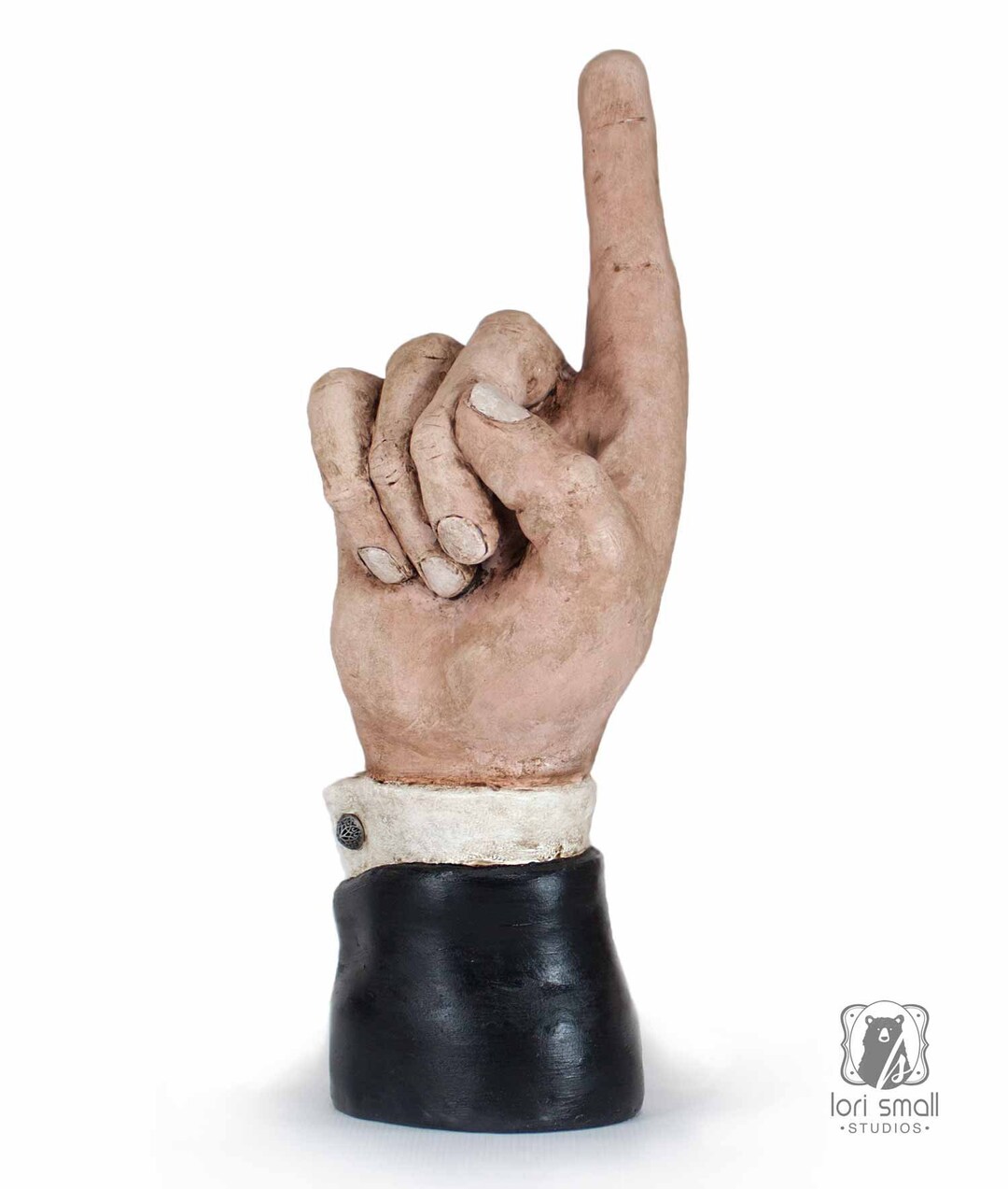 Pointing Hand Sculpture - Etsy