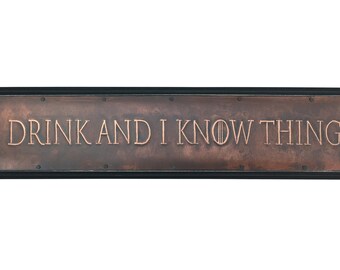 I Know Things Sign - Etsy