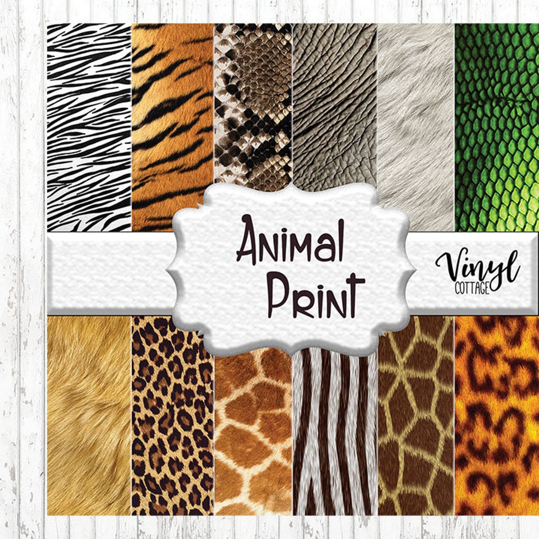 Animal Print Vinyl, Leopard Print HTV, Pattern Heat Transfer Vinyl ...