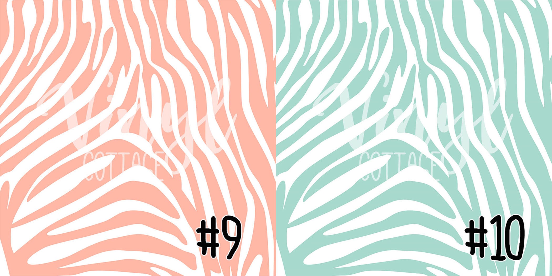 Leopard & Zebra Print Vinyl: HTV or Adhesive Craft Vinyl Wild and ...