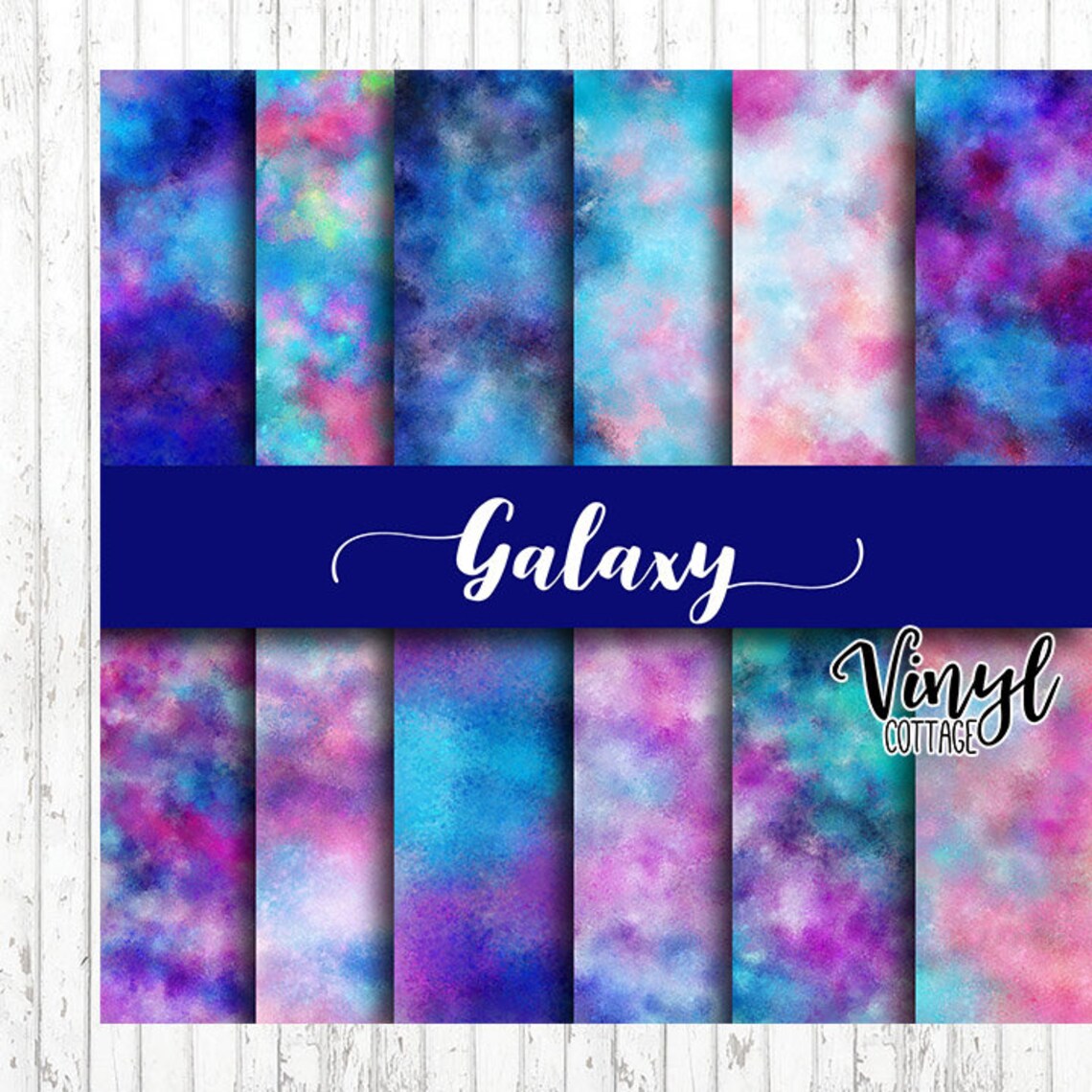 Galaxy Pattern Vinyl Galaxy Print Vinyl Constellation - Etsy