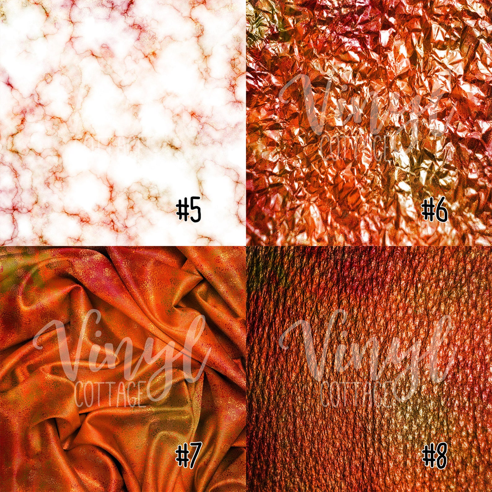 Autumn Texture Pattern Vinyl Fall Amber Glitter Print Vinyl - Etsy