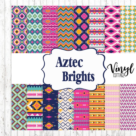 Bright Aztec Pattern