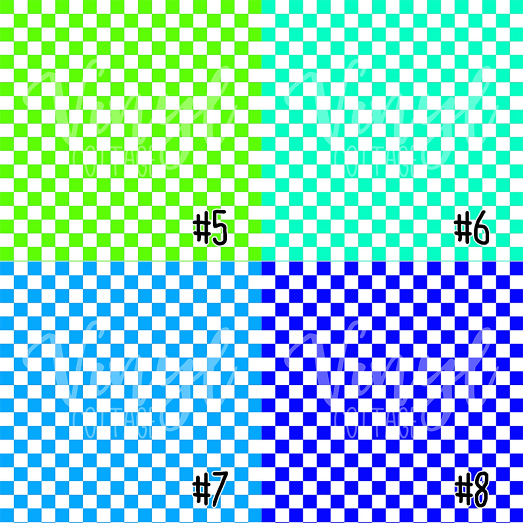 Checkered Pattern Vinyl, Print Vinyl, Printed HTV, Pattern Heat ...