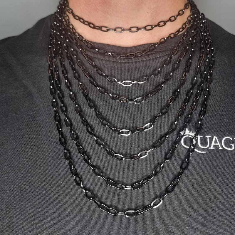 Goth Chain Mens - Etsy