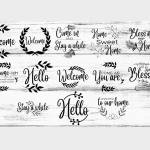 Welcome Rounds Digital Download PNG/SVG - Etsy