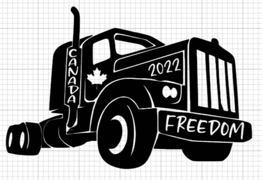 2022 Convoy Freedom Truck Decal - Etsy Canada