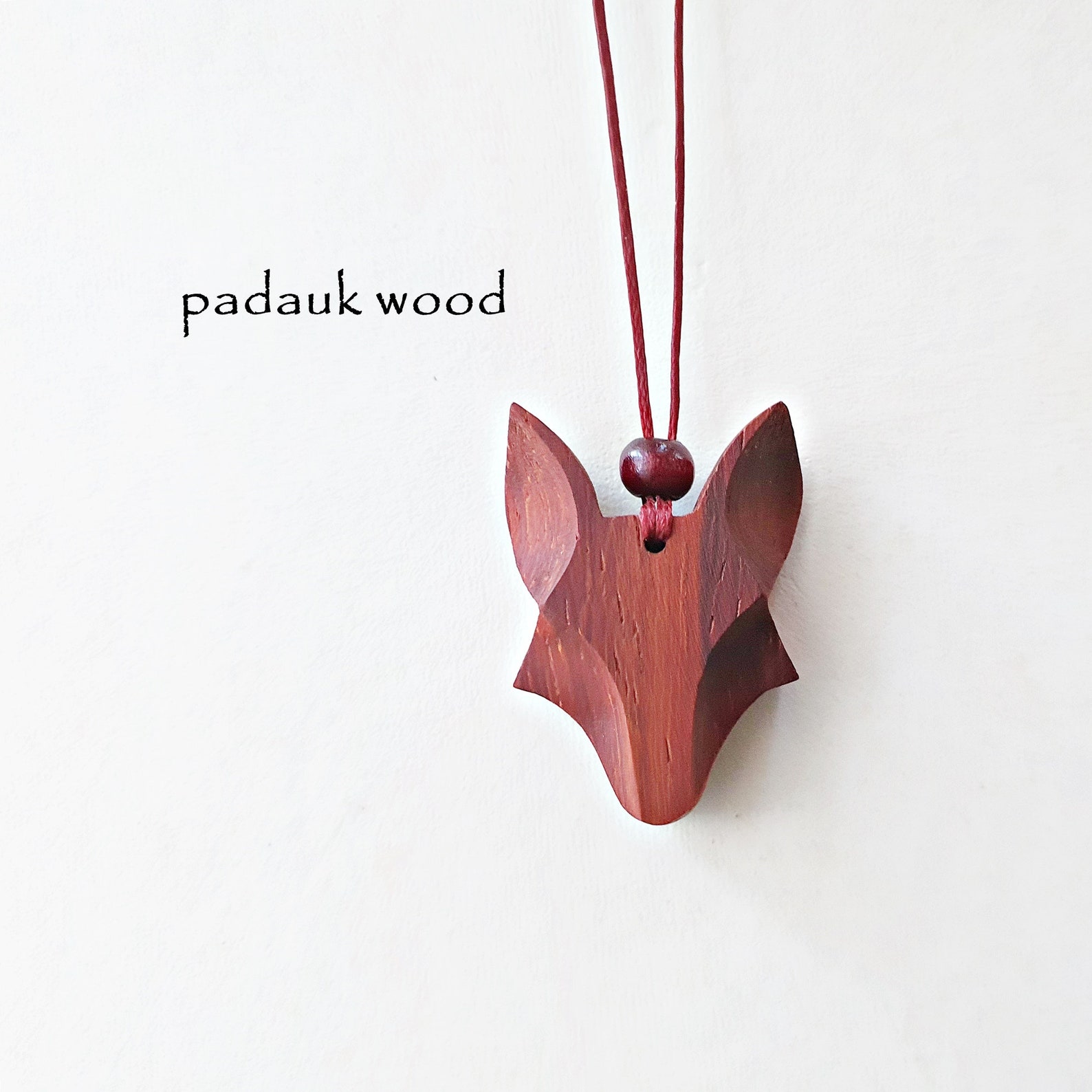 Collar de lobo colgante de madera joyería celta madera vikingo - Etsy ...