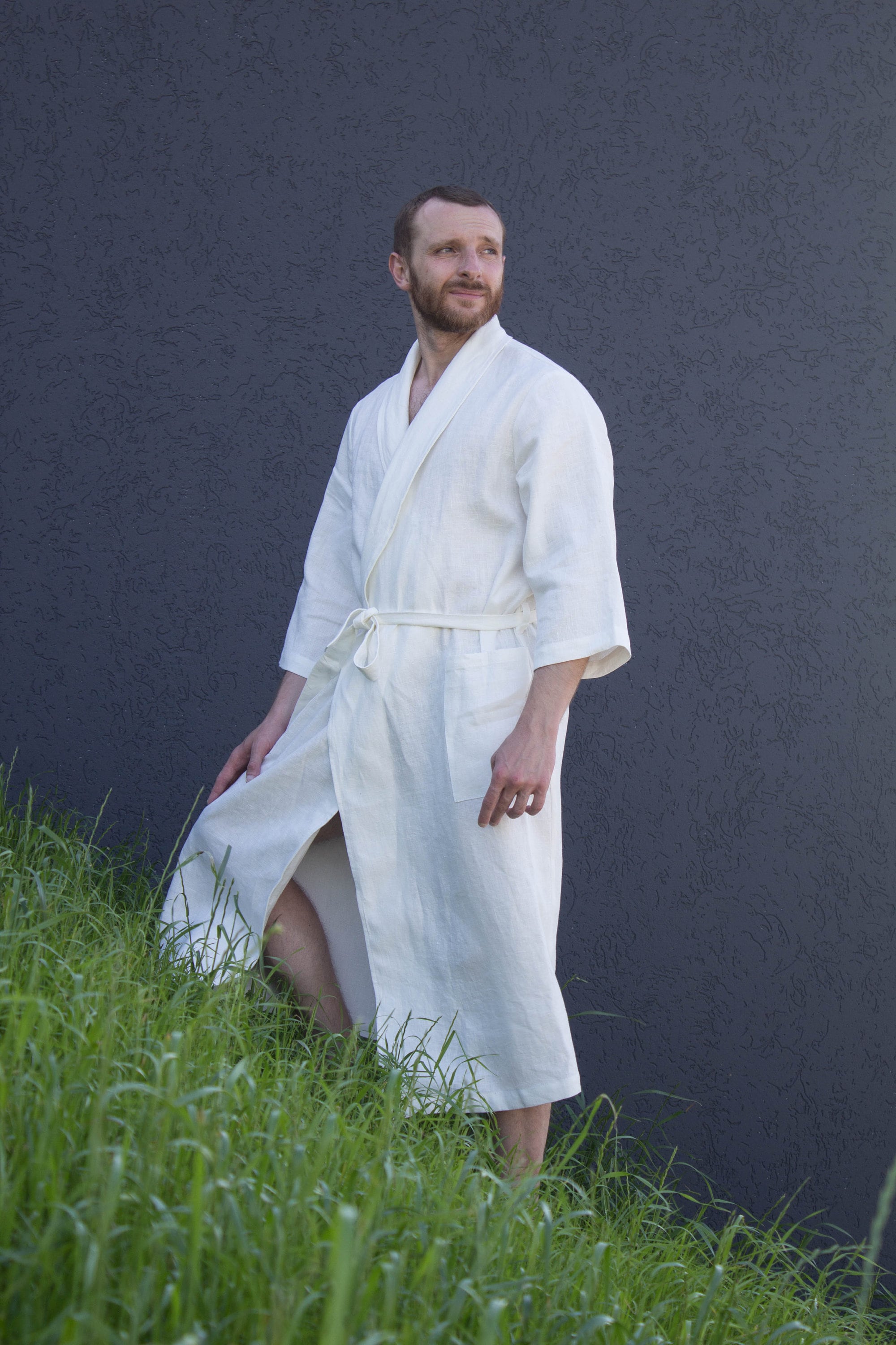 Mens Linen Robes at Tayla Hunter blog