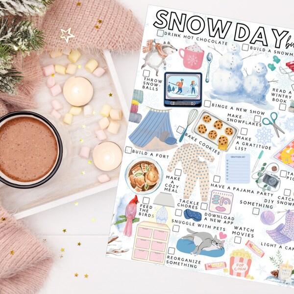 Snow Day - Etsy