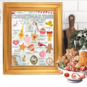Christmas Tree Scavenger Hunt: Holiday Printable Game (PDF) - Etsy