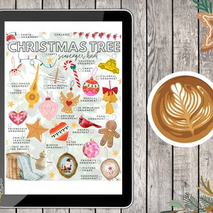 Christmas Tree Scavenger Hunt: Holiday Printable Game (PDF) - Etsy