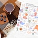 Printable Cozy Bucket List Self-care To-do List - Etsy