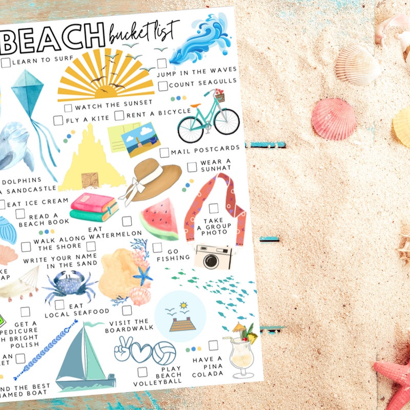 Beach Bucket Decor - Etsy