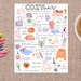 Printable Cozy Bucket List Self-care To-do List - Etsy