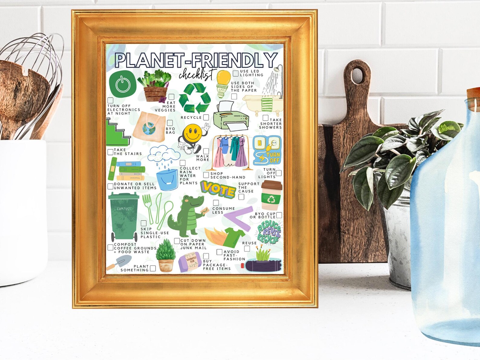 Printable April Checklist Value Pack: Reminders & Bucket List (PDF) - Etsy