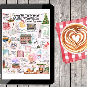 Printable Self-care Advent Calendar | Holiday Self-love To-do List - Etsy