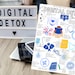 Printable Digital Detox Checklist Social Media Detox To-do List - Etsy