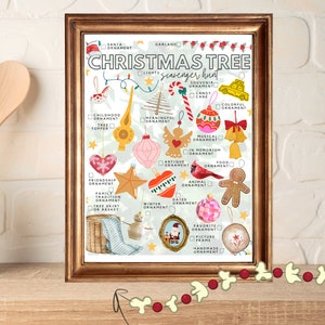 Christmas Tree Scavenger Hunt: Holiday Printable Game (PDF) - Etsy