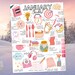 Printable January Checklist | January Bucket List - Etsy