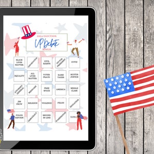 2024 Vice Presidential Debate Printable BINGO Pack of 6 | Election ...