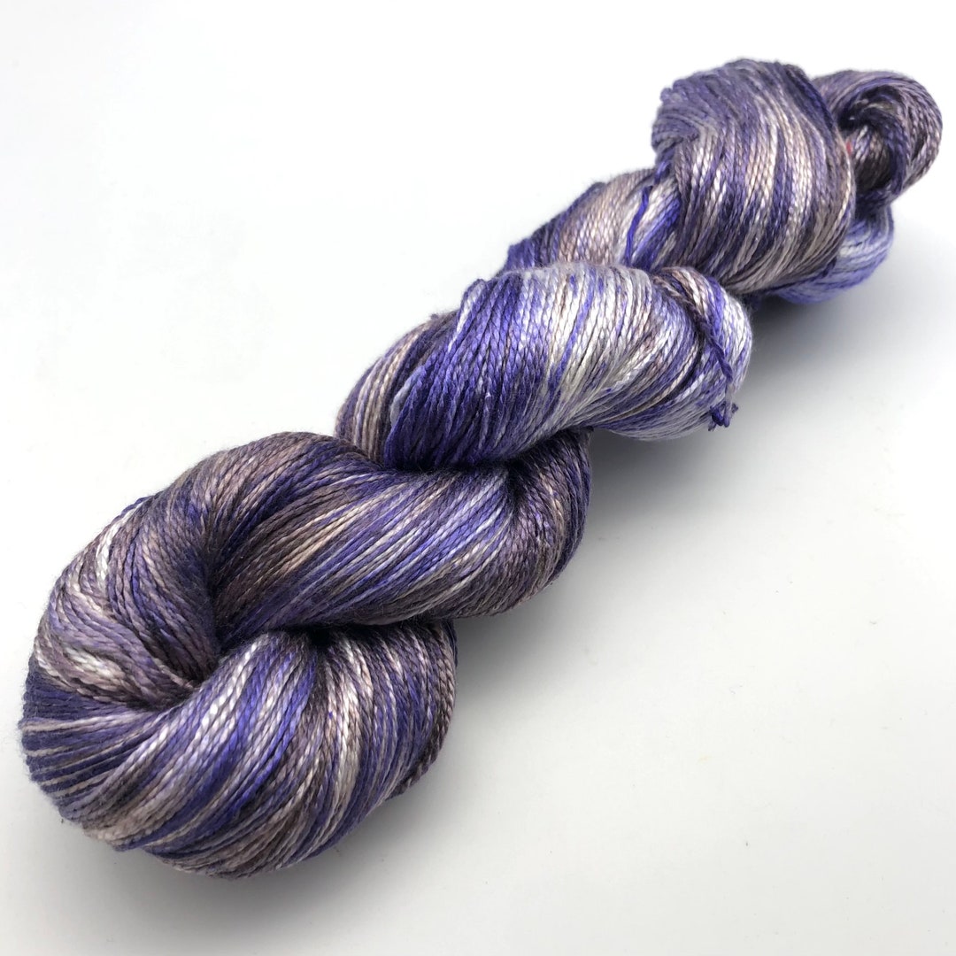 Star Light, 100% Mulberry Silk, 2 Ply, Fingering Weight, 400 Meters ...