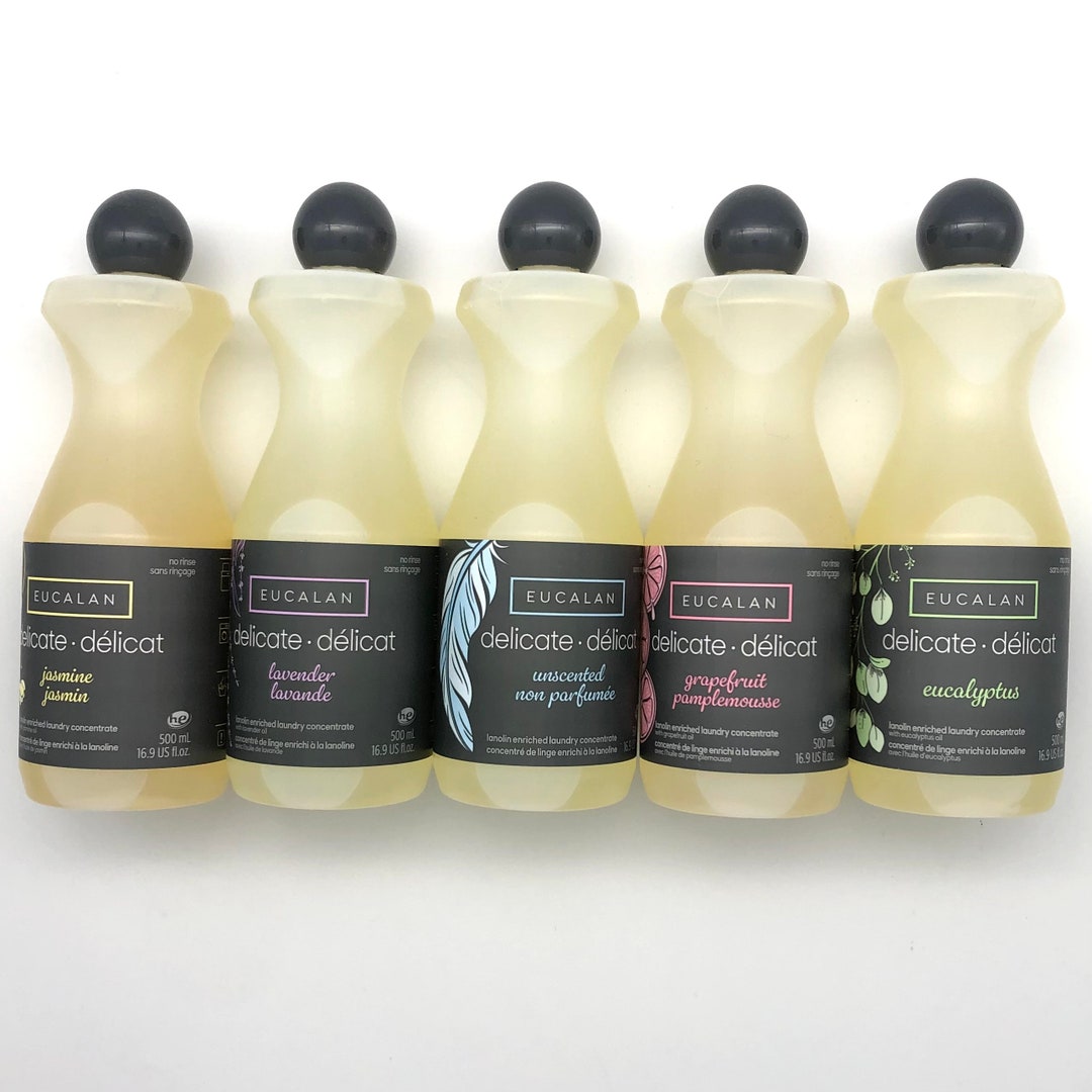 Eucalan, Delicate Wash, No Rinse Delicate Wash, Wool Wash, Wash Infused ...