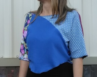 Upcycled top | Etsy