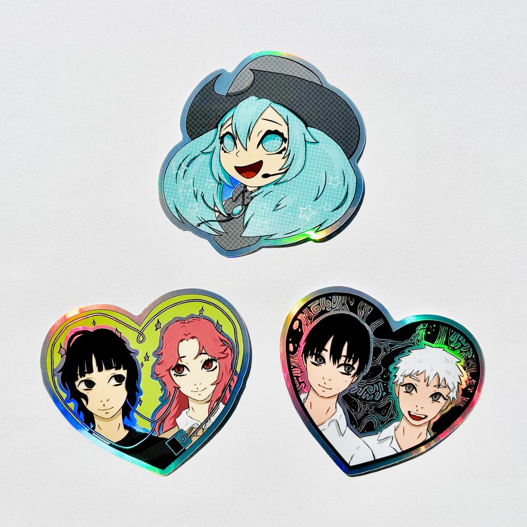 Green Yuri , the Summer Hikaru Died, Cowboy Miku Stickers - Fanart ...