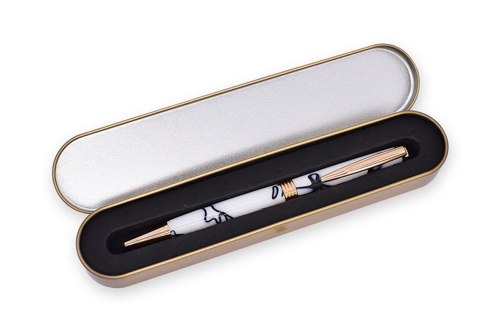 TPB01 Tin Pen Box With Black EVA Insert - Etsy