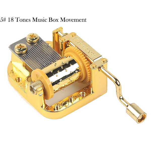 Hand Crank Music Box - Etsy