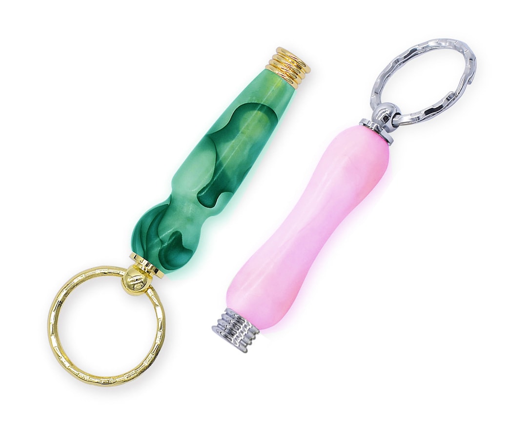 KR23F DIY Keychain Kits Woodturning Copper Keychain Kits - Etsy