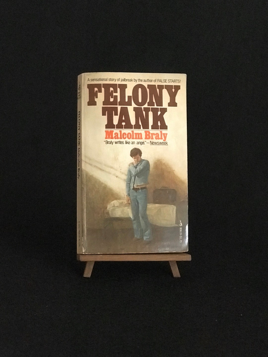 Felony Tank by Malcolm Braly Pocket Books 1976 Cult Favorite Prison ...