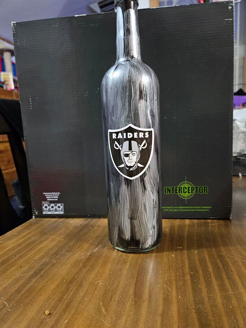 NFL Football Upcycled Lighted Wine Bottles. All 32 Teams Available - Etsy