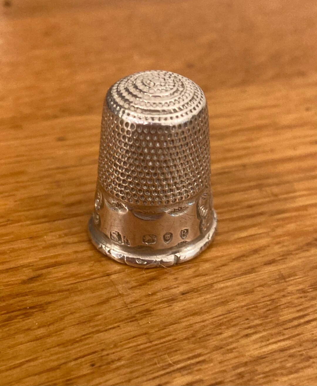 Silver Thimble - Etsy