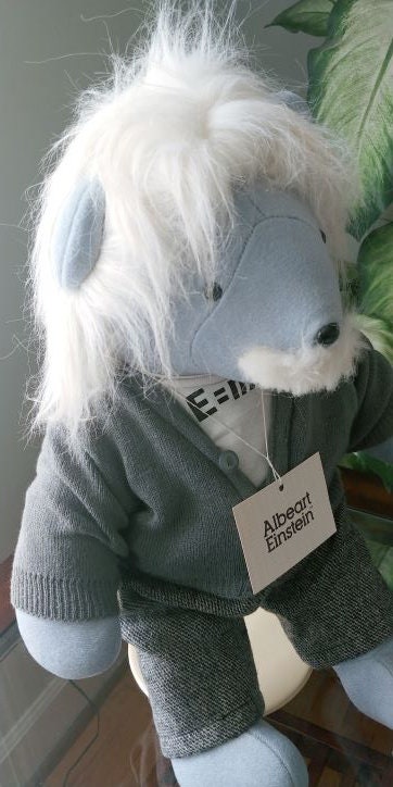 VIB very Important Bear Albeart Einstein 1986 Vintage - Etsy