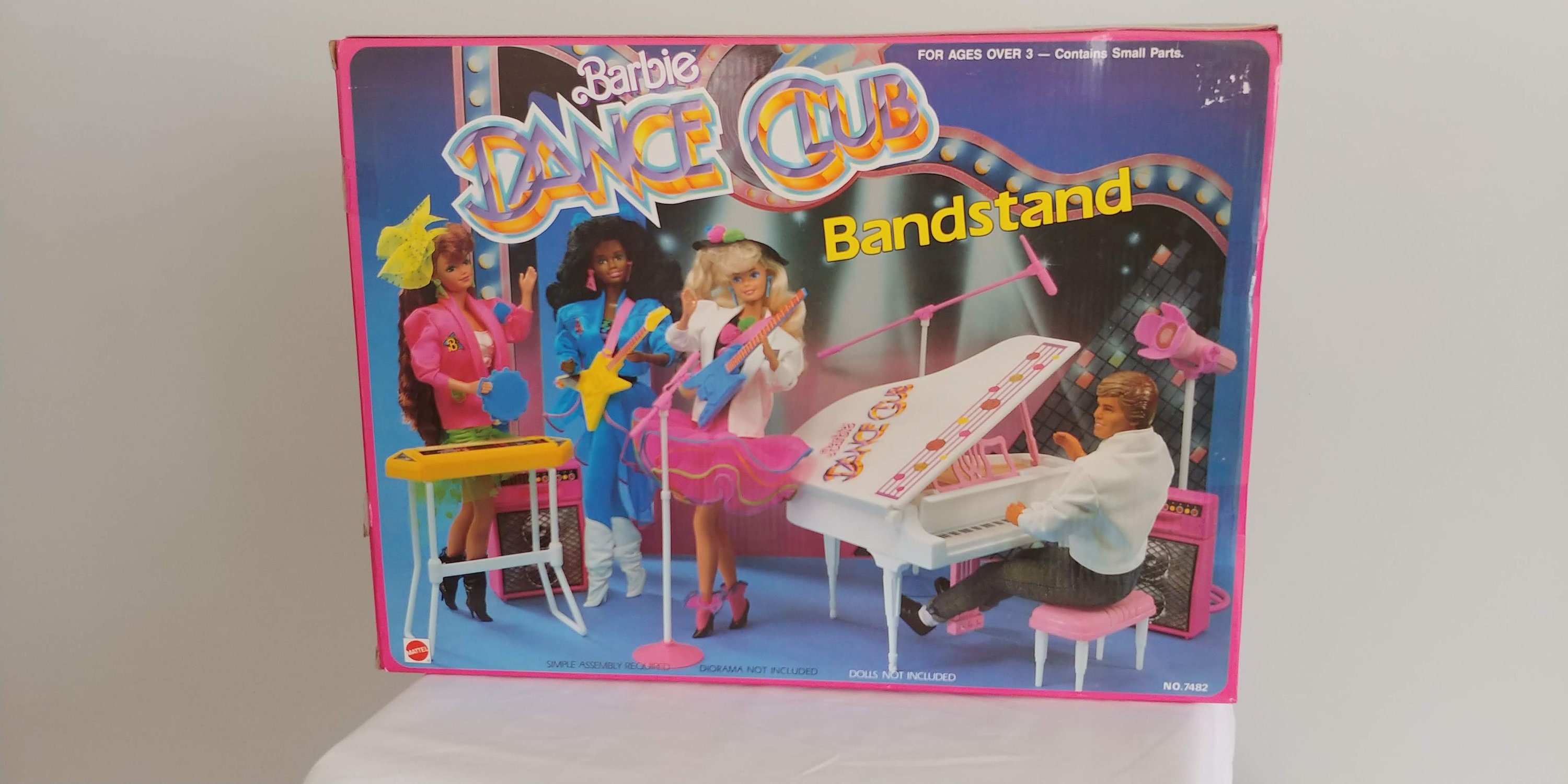 Barbie Dance Club Bandstand Play Set - NIB - Collector's Item 1989 - Etsy