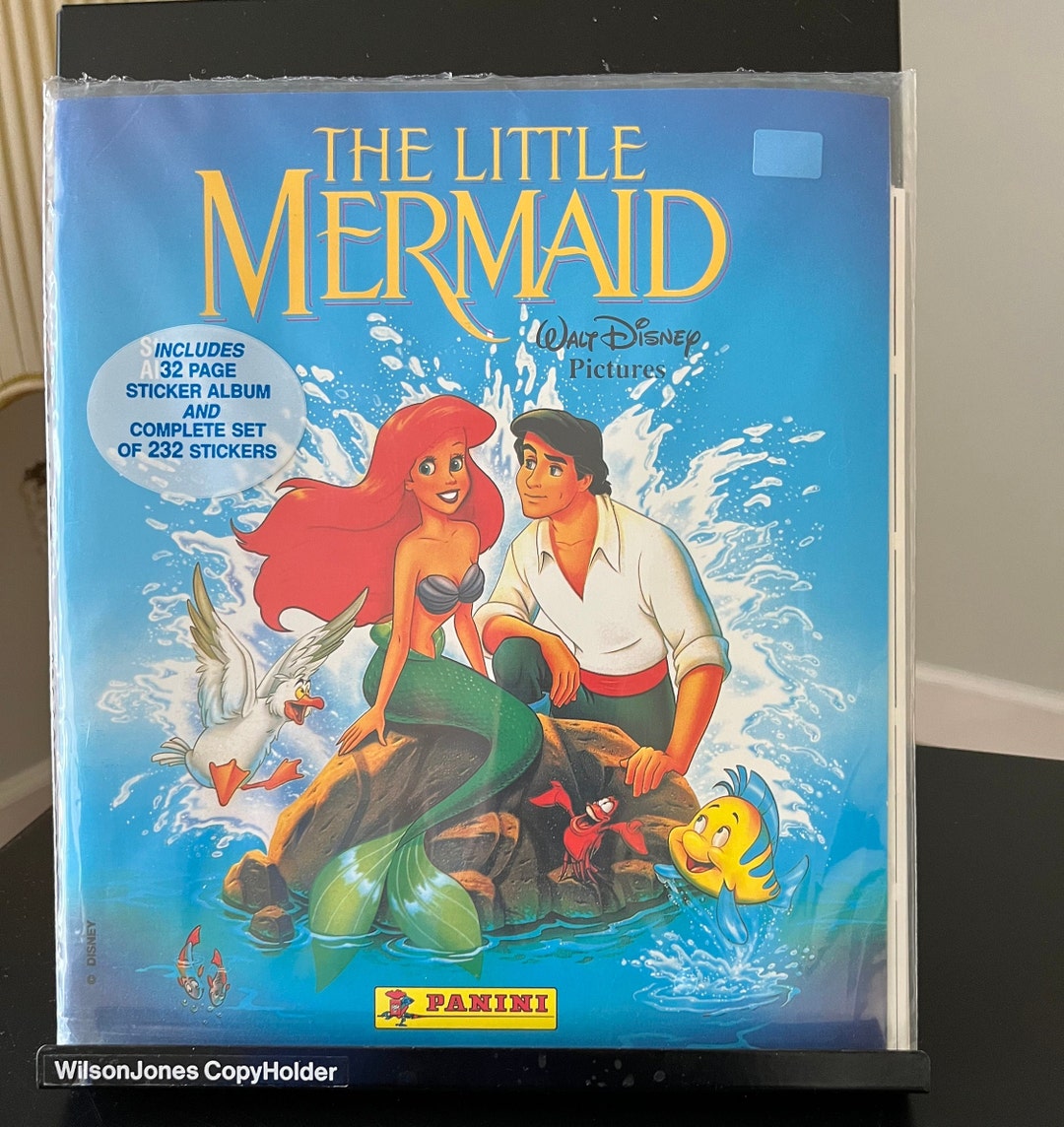 Disney Little Mermaid Sticker Album With Stickers Vintage 1990 NIP - Etsy