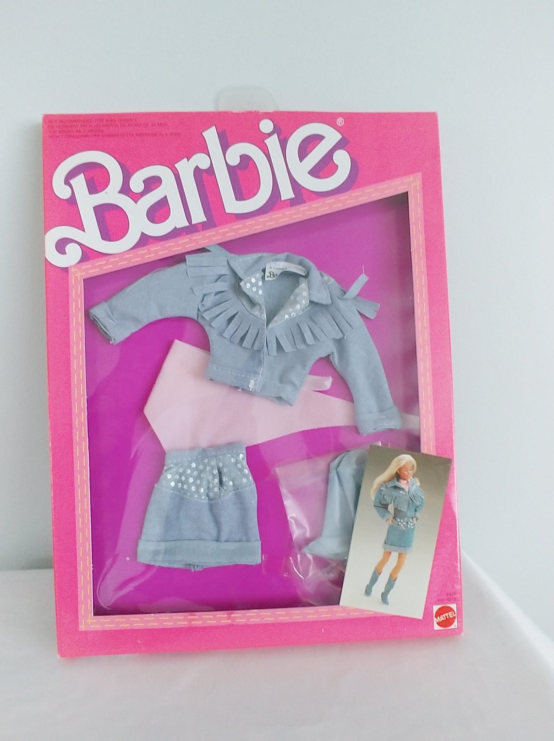 Vintage Barbie Doll Jeans Look Fashions NIB 1980's - Etsy